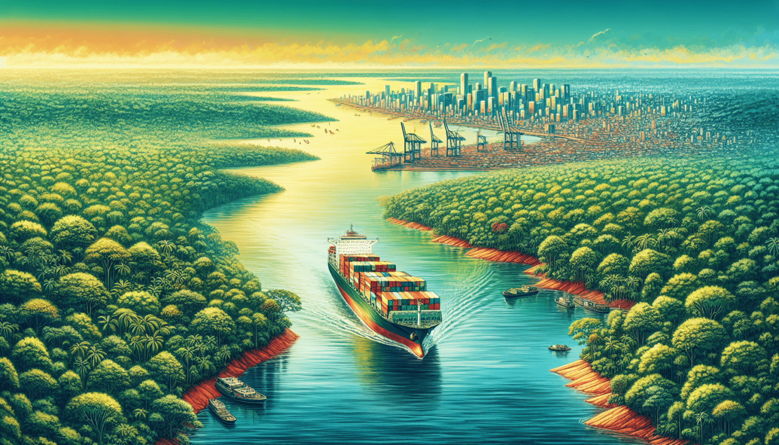 How Far Inland Can Ocean Going Vessels Sail On The Amazon To Reach The ...